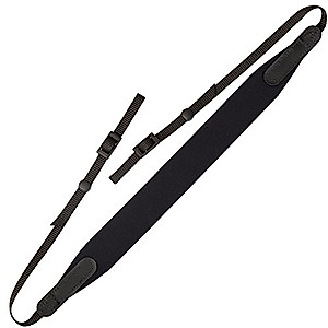 OP/TECH USA E-Z Comfort Strap (Black) - Neoprene Neck Strap for Cameras and Binoculars, 2701252