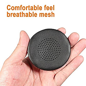 Headphones Ear Pads Cushions Replacement Noise-Insulation Earpads Compatible with PLANTRONICS BLACKWIRE C510 C520 C710 C720 Gaming Headphone Over-Ear Headphones Headset Black
