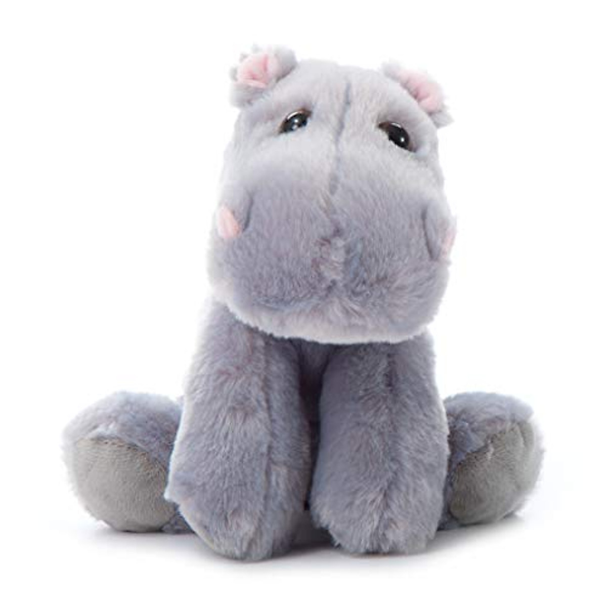 The Petting Zoo Hippo Stuffed Animal, Gifts for Kids, Wild Onez Zoo Animals, Hippo Plush Toy 9 inches