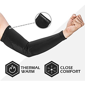 ROCKBROS Thermal Arm Warmer for Men & Women Arm Sleeves for Cycling Running