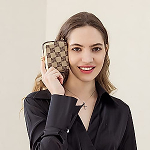 LBiayion 2 in 1 Change Purse Wallet,Credit Card Holder with Purse for Women with Zipper Clasp for Bag or Drawer Organize It's a great small gifts for yourself, your family and your friends.…