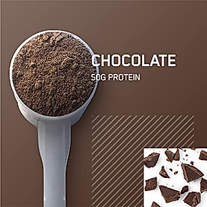 Optimum Nutrition Serious Mass Weight Gainer Protein Powder, Vitamin C, Zinc and Vitamin D for Immune Support, Chocolate, 6 Pound (Packaging May Vary)