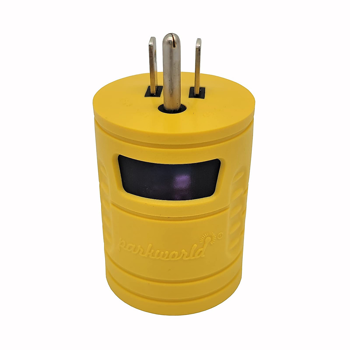 Parkworld 691753 Household Regular 15A Plug 5-15P to L5-30R Generator 3-Prong 30 AMP Locking Female Adapter