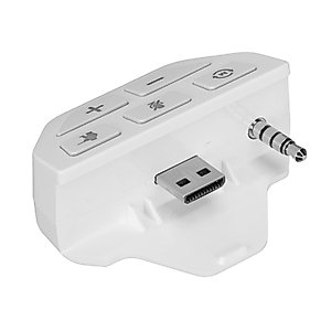 Pomya Stereo Headset Adapter, for One Controller, Sound Enhancer Stereo Headphone Converter, with 4 EQ Sound Modes/Detection Mode/Volume Adjustment