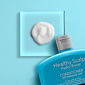 Neutrogena Moisturizing Healthy Scalp Hydro Boost Conditioner for Dry Hair and Scalp, with Hydrating Hyaluronic Acid, pH-Balanced, Paraben & Phthalate-Free, Color-Safe, 12 fl oz