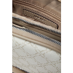 Nine West Dannin Mini Crossbody White/Pumice Logo One Size