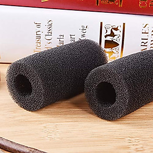 WarmShine 8 PCS Aquarium Fish Tank Pre-Filter Sponge Biochemical Filter Sponge Foam Cartridge Replacement Filters Sponge, Aquarium, Cylinder Prefilter