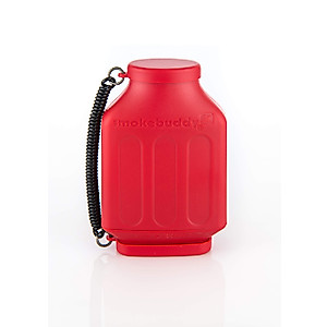 Smoke Buddy Jr. Personal Air Purifier Cleaner Filter Removes Odor - Red