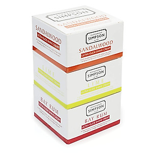 Alexander Simpson Est. 1919 Ultra-Glide Shave Cream 180ml (Lime) Simpsons Shaving cream