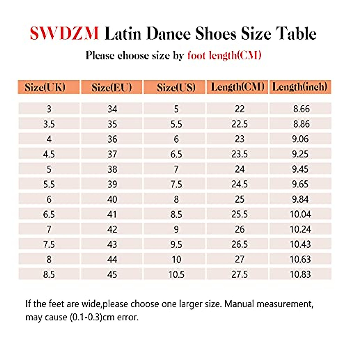SWDZM Women Ballroom Dance Shoes Closed toe Latin Character Tango Perfermance Practice Dance Shoes,QJW7161-6CM Beige 9 US