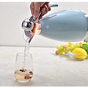 Chuangyao Insulated Coffee Maker, 68oz Stainless Steel Thermos, Thermos, 6 Hour Insulation, 2L Tea and Coffee Maker Vacuum Inner Thermos, Insulated Coffee Maker, Coffee Thermos 2L