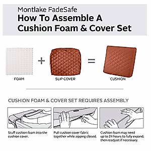 Classic Accessories Montlake FadeSafe Water-Resistant 54 x 18 x 3 Inch Outdoor Quilted Bench Cushion, Patio Furniture Swing Cushion, Spice