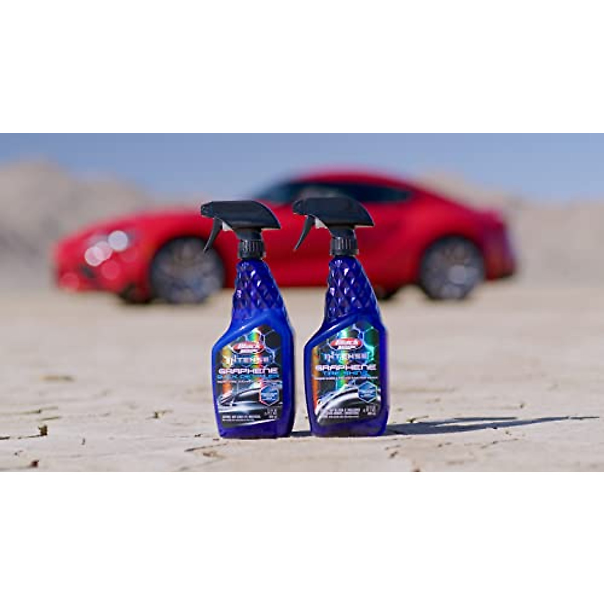 Black Magic 120182SRP Intense Graphene Quick Detailer 23oz - Boosts Gloss, Slickness and Color Depth of Cars Surfaces Including Paint, Chrome, Glass, Metal and Plastics