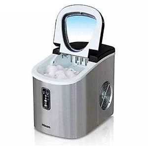 220V Stainless Commercial Ice Cube Maker Portable Ice Machine Restaurant