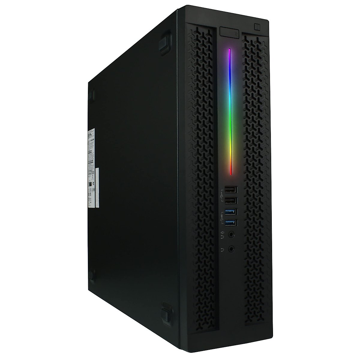 HP EliteDesk 800G1 Small RGB Desktop Computer (SFF) | Quad Core Intel i5 (3.20GHz) | 16GB DDR3 RAM | 240GB SSD Solid State + 1TB HDD| Windows 10 Pro | RGB Mouse + Keyboard (Renewed)