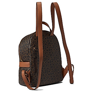 Calvin Klein Maya Backpack Brown/Khaki/Caramel One Size