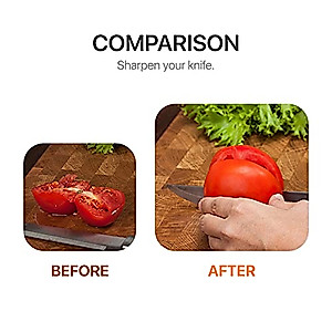 THRITOP 3 in 1 Electric Knife Sharpener Tool, Knife Sharpener System Kitchen Sharpening Machine for Knives Scissors & Screwdrivers,40W, Black