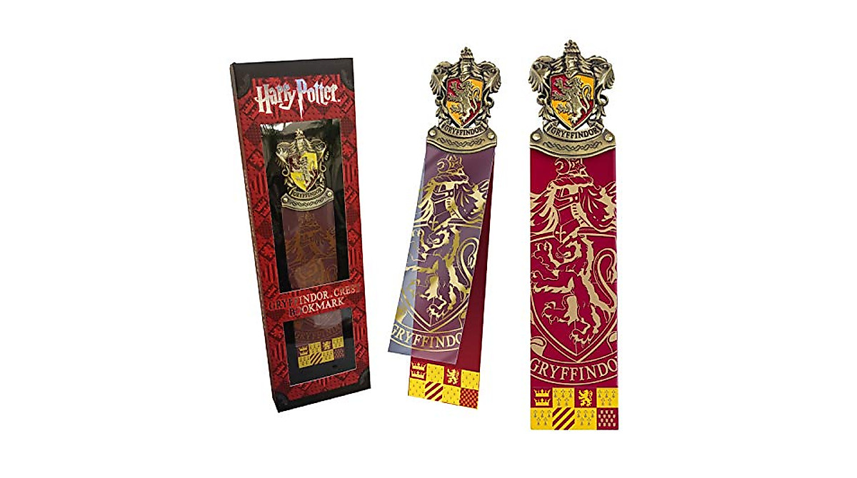 Official Harry Potter Gryffindor Crest Bookmark for Fans