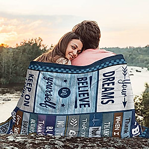 Brother Gifts from Sister, Gifts for Brother Blanket 60"x 50", Birthday Gifts for Brother, Brother Gifts, Brother Birthday Gifts from Sister, Brother Gifts Ideas for Christmas Graduation Fathers Day