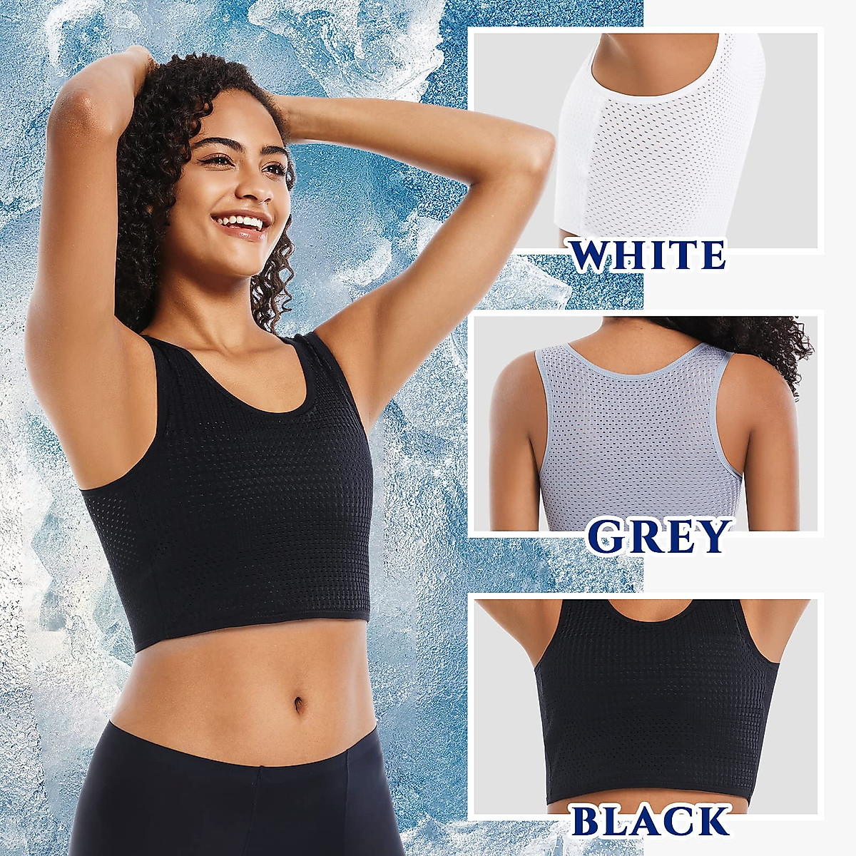 LGBT UNICORNS Chest binder for Women, Black