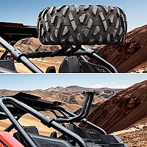 SAUTVS Spare Tire Carrier Holder for Polaris RZR RPO XP 20-23, Heavy Duty Rear Spare Tire Mount Holder Carrier Rack for Polaris RZR PRO XP / XP4 2020 2021 2022 2023 Accessories