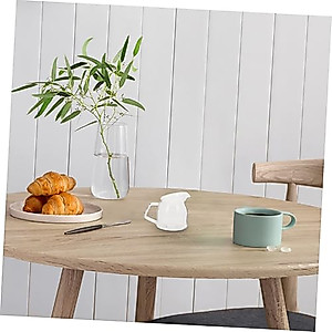 MOLUCKFU Milk Cup Coffee Creamers Cups Coffee Hutch Coffee Pod Maker Coffee Pitcher Sauce Containers Clear Mugs Coffee Can Coffee Mugs Coffee Kettle Sauce Pitcher Tea Mug Transparent Glass