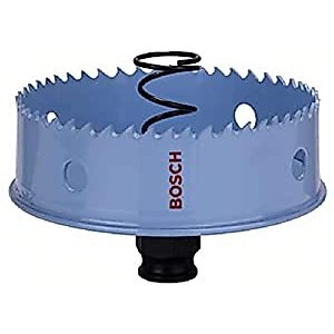 Bosch Professional 2608584810 Sheetmetal Holesaw 89, Black/Blue, 89 mm