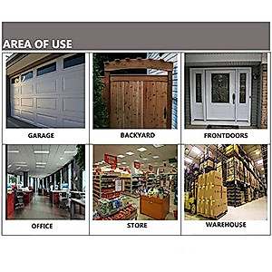 WALI Dummy Fake Security CCTV Dome Camera with Flashing Red LED Light with Security Alert Sticker Decals (SD-4), 4 Packs, Black