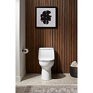 KOHLER 30810-0 Santa Rosa One-Piece Compact Elongated 1.28 Gpf Toilet With Revolution 360 Swirl Flushing Technology