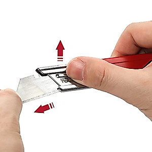 Hyper Tough 2-Piece FOLDING UTILITY KNIFE SET Quick-Change Blade INTEGRATED BELT CLIP