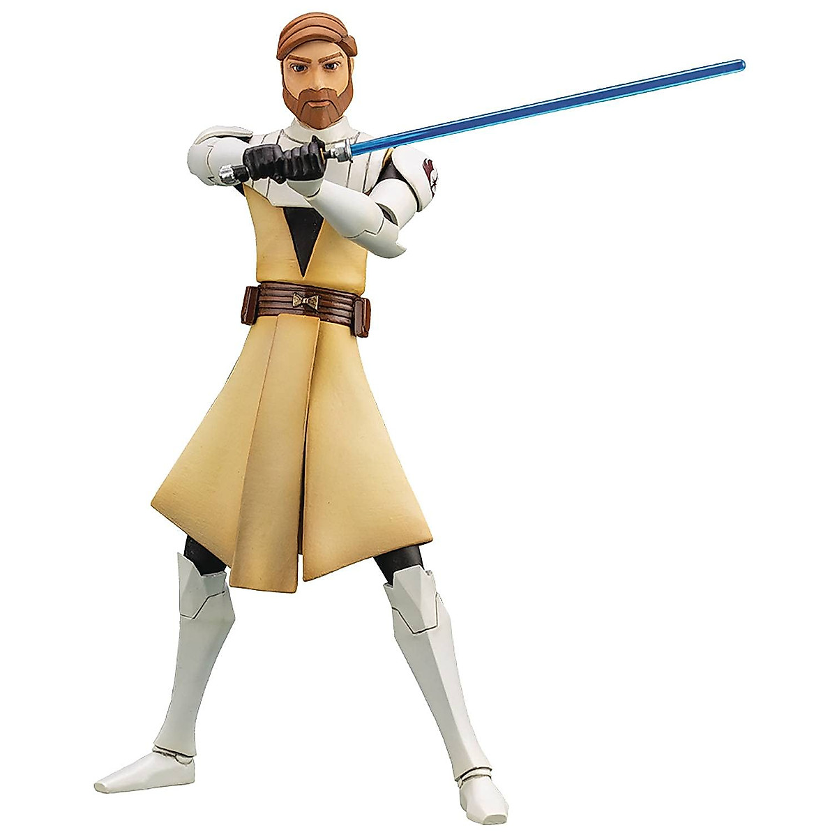 Kotobukiya Star Wars: The Clone Wars: OBI Wan Kenobi ArtFX+ Statue, Multicolor
