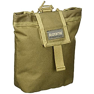 Maxpedition Rollypoly Folding Dump Pouch (Khaki) 3.5"x2"x3"