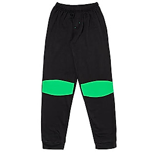 Minecraft Creeper Little Boys Fleece Half Zip Sweatshirt & Pants Set Green 7-8