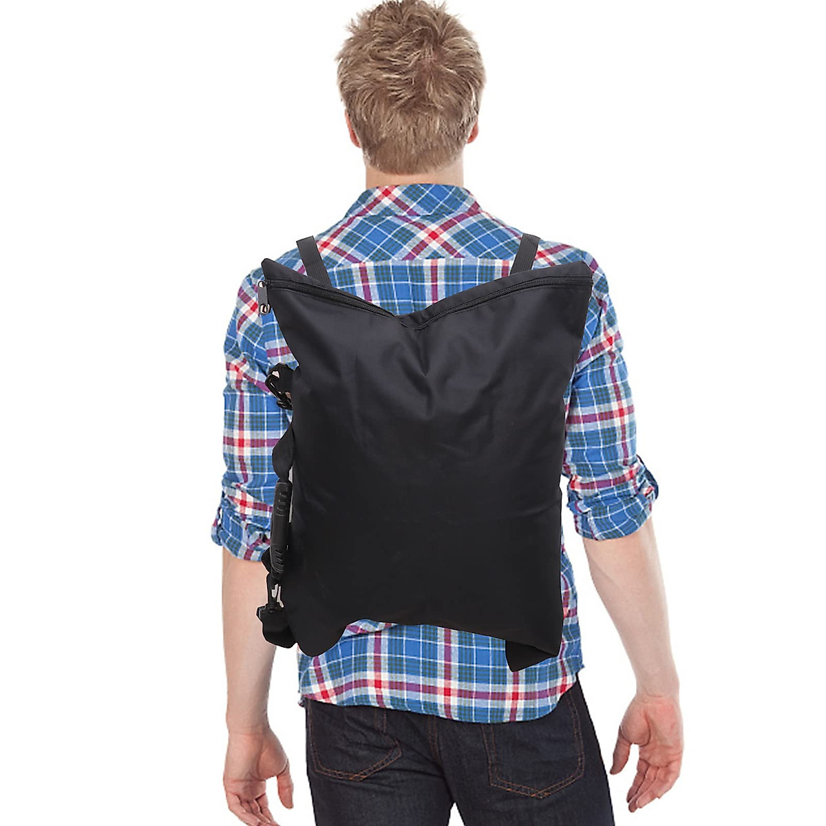 SUPVOX Portfolio Backpack Waterproof Art Carrying Case with Handle for A3 Drawing Boards