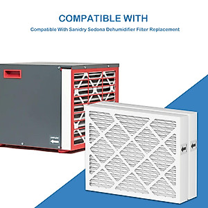 PN07126 MERV 13 Dehumidifier Filter Replacement Compatible with Sanidry Sedona Dehumidifier PN07126 Replacement Filter 2 Packs