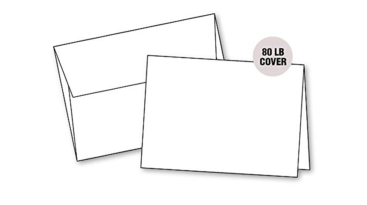One Jade Lane 5"x7" Blank Card Set - 20 Pack