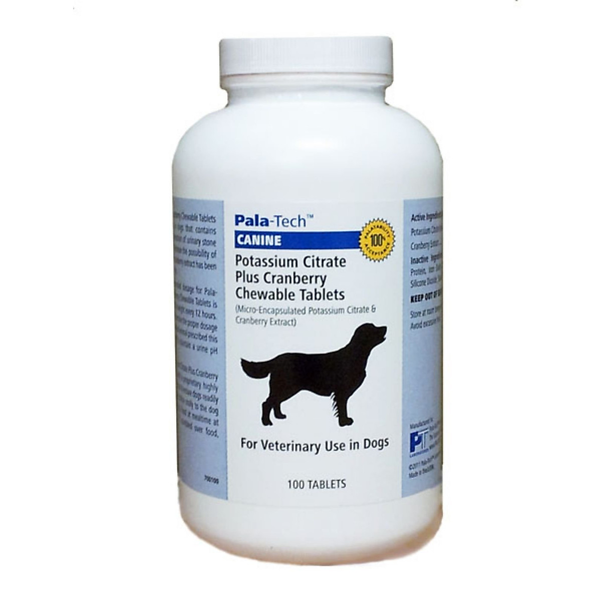 Potassium Citrate Plus Cranberry, 100 Chewable Tablets