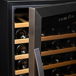 Allavino KWR47D-2SR Wine Refrigerator, 47 Bottle, Stainless Steel