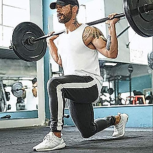 COOFANDY Men's 3 Pack Quick Dry Workout Tank Top Gym Muscle Tee Fitness Bodybuilding Sleeveless T Shirt