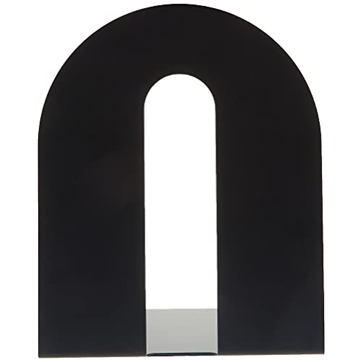 Officemate Heavy Duty 10" Bookends, Non-Skid Base, Black, Pair (93142)