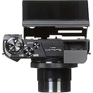 Canon PowerShot G7X Mark II Digital Camera, Video Creator Kit with Tripod, Memory Card, and Detachable Bluetooth Remote, Black, Small (1066C029)