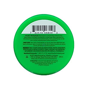 O'Keeffe's K0680001-2 Working Hands Hand Cream in Jar (2 Pack), 6.8 oz