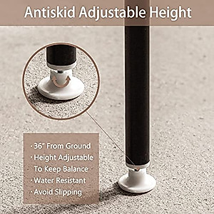 Dulce Domi 3-Shelf Bathroom Organizer Over The Toilet Storage, Bathroom Shelves Over Toilet, 27” L x 10” W x 66”H