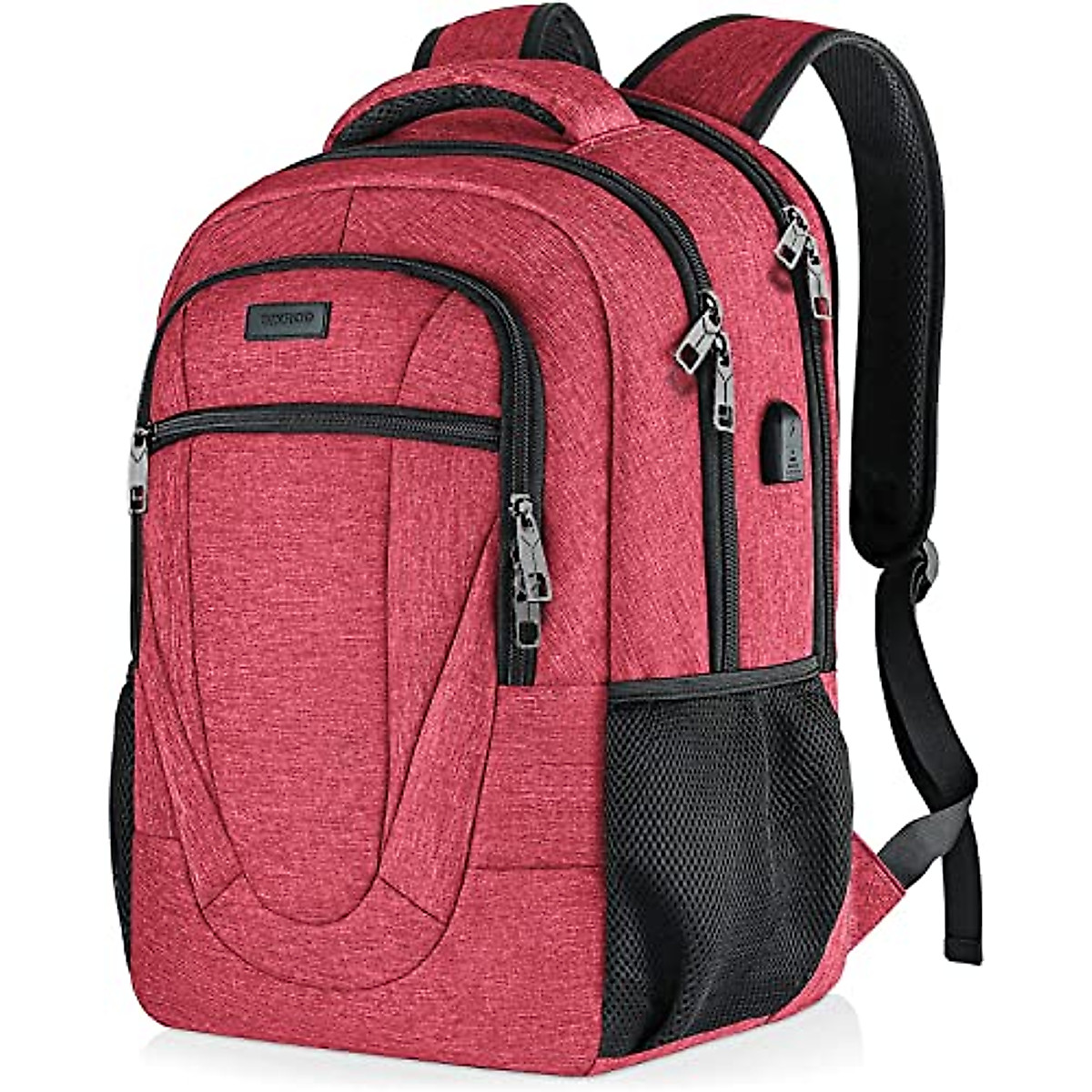 BIKROD Backpack for Women and Men, Extra Large School Backpacks for Teens, Water Resistant Back Pack with USB Charging Port Fits 17 Inch Laptop, Business Anti Theft Durable Computer Bag Gifts