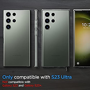 Spigen Liquid Crystal Designed for Galaxy S23 Ultra Case (2023) - Crystal Clear