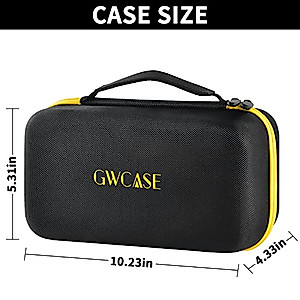 Case Compatible with Brady M210/ BMP21-PLUS Handheld Label Printer. Sticker Maker Portable Storage Holder Bag with Extra Mesh Pocket for Brady Authentic Labels, USB Cable and Accessories (Box Only)