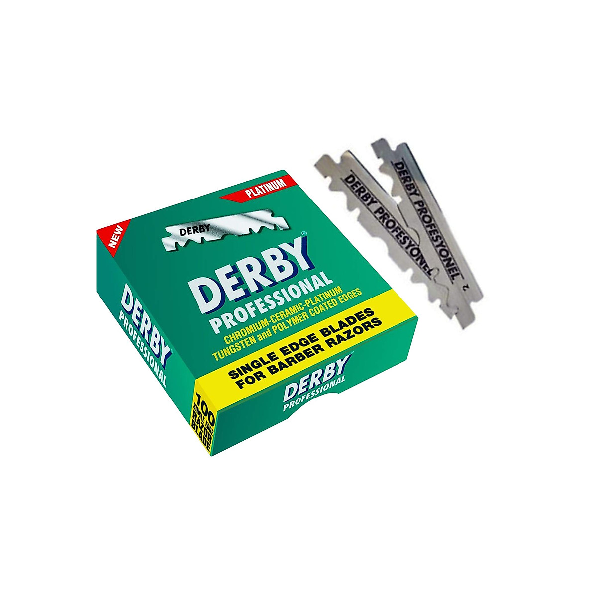 Kashi Barber Men's Shaving Straight Razors Blade with 100 Derby Blades Puerto Rico