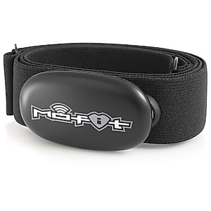 Mo-Fit Heart Rate Monitor Chest Strap for Garmin, Apple, Android, Peloton, Zwift, Strava, ANT+ and Most Bluetooth 4.0 Enabled Fitness Devices