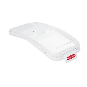 Rubbermaid Commercial Sliding Lid with Scoop for ProSave Food Storage Bin, 29-Inch, Clear, FG9F7700CLR