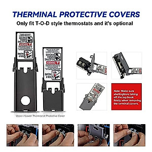 EWH-05 Electric Water Heater Tune-Up Kit, Includes Two 4500W 240V Water Heater Elements, Upper Thermostat, Lower Thermostat, Two Protective Covers, Two Elements Gaskets, Quick Change Tool, Two Wrench